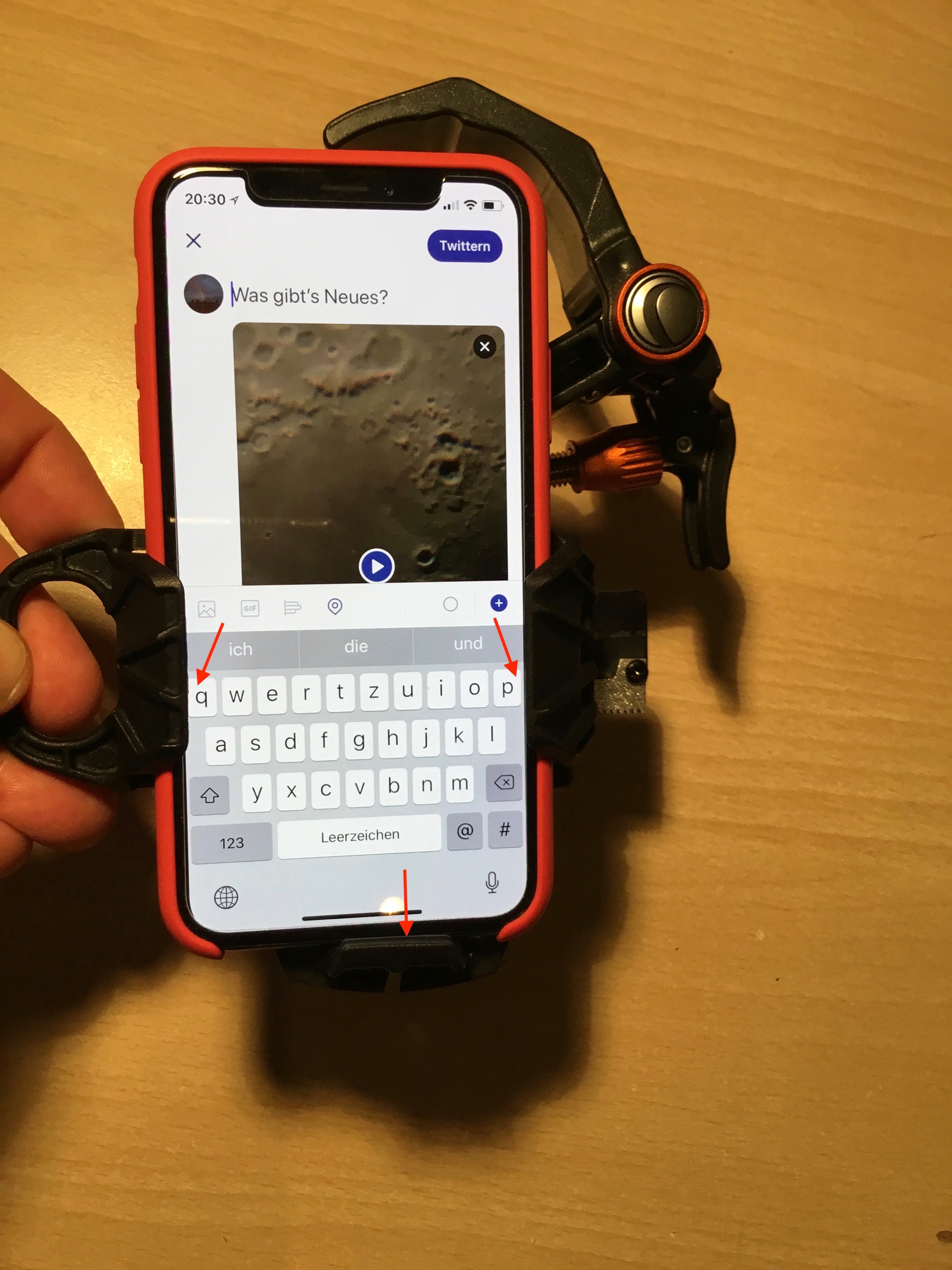 Astrofotografie mit dem iPhone / Smartphone Teil 5: Celestron NexYZ ...